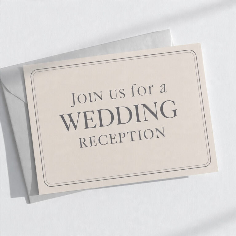 22 Reception Only Wedding Invitations, Modern Wording Ideas - Dream ...